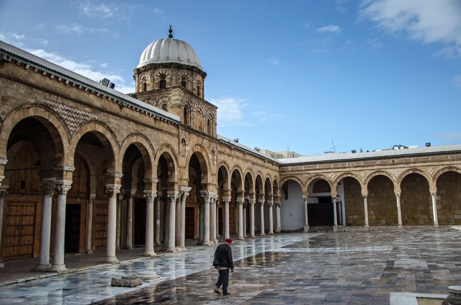 The Great Mosque of Ez-Zitouna, Tunis' Oldest & Most Significant Mosque