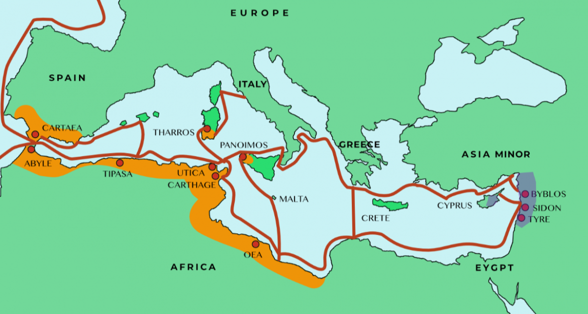 Carthaginian Trade: Trade Routes of Ancient Carthage